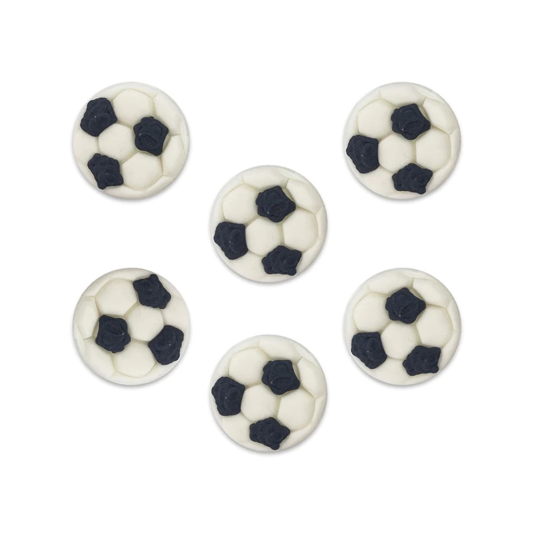 Footballs Edible Decorations