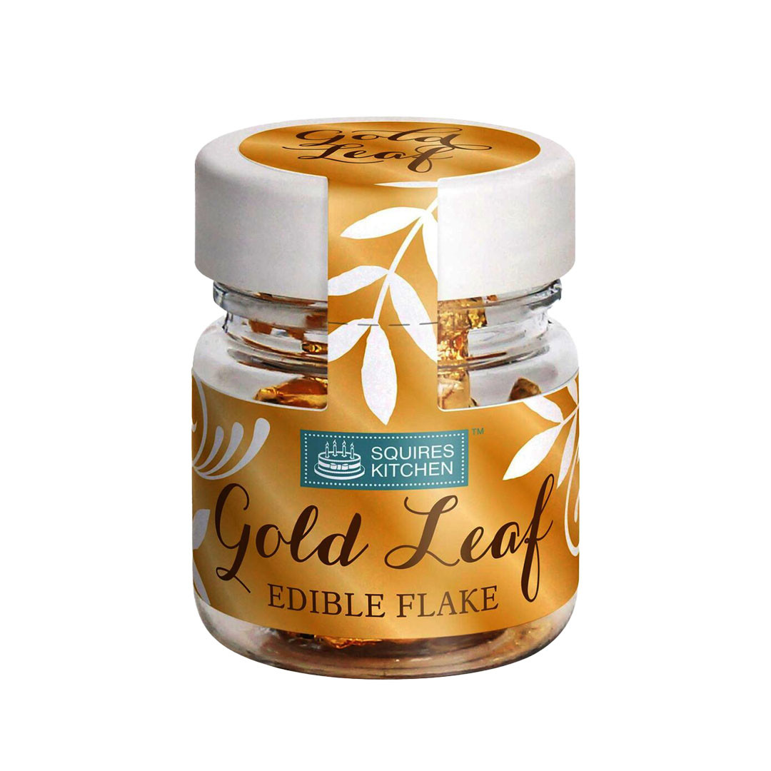 Squires Kitchen Pure Gold Leaf Flake