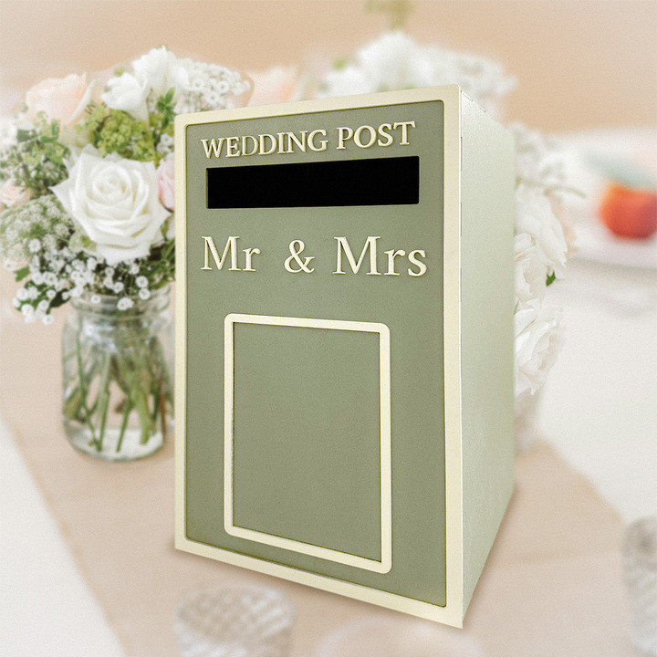 Mr & Mrs Wedding Post Box