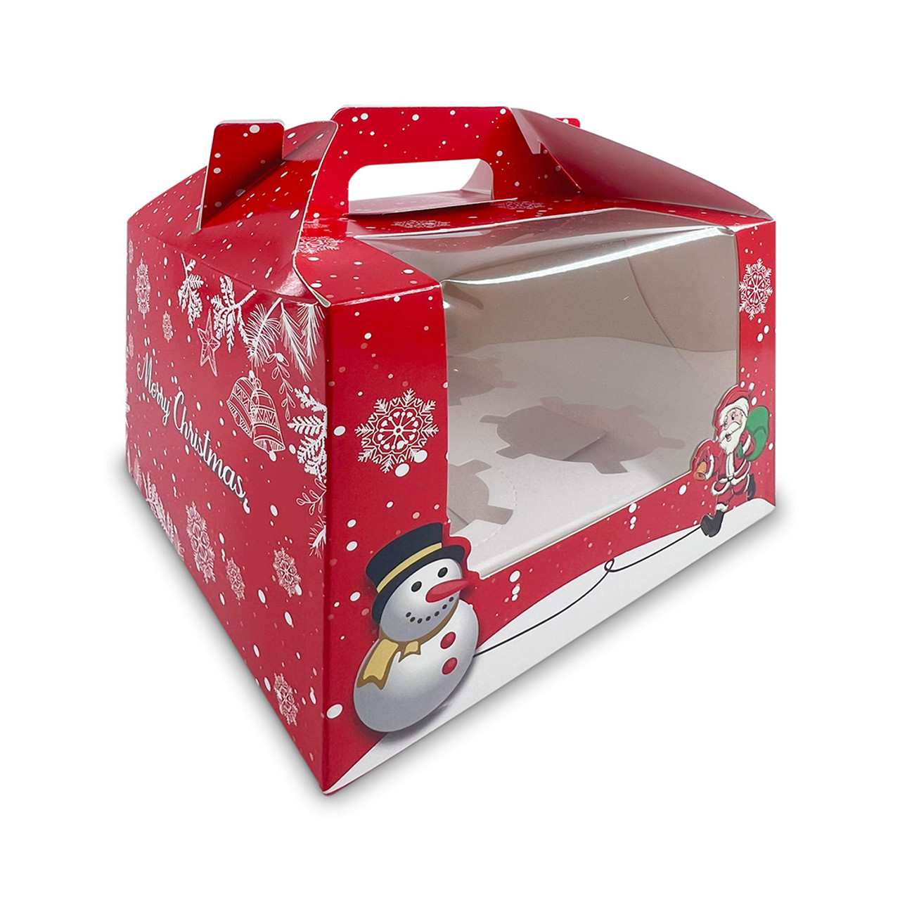 Christmas cupcake boxes store
