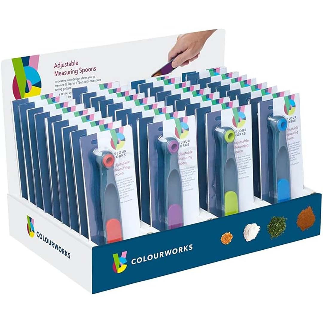 Colourworks Brights - Slide Adjusting Measuring Spoon