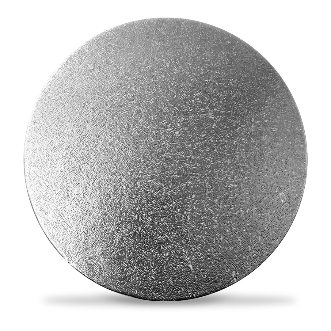 10" Round Single Thick Turn Edge Cake Card - Pack of 10