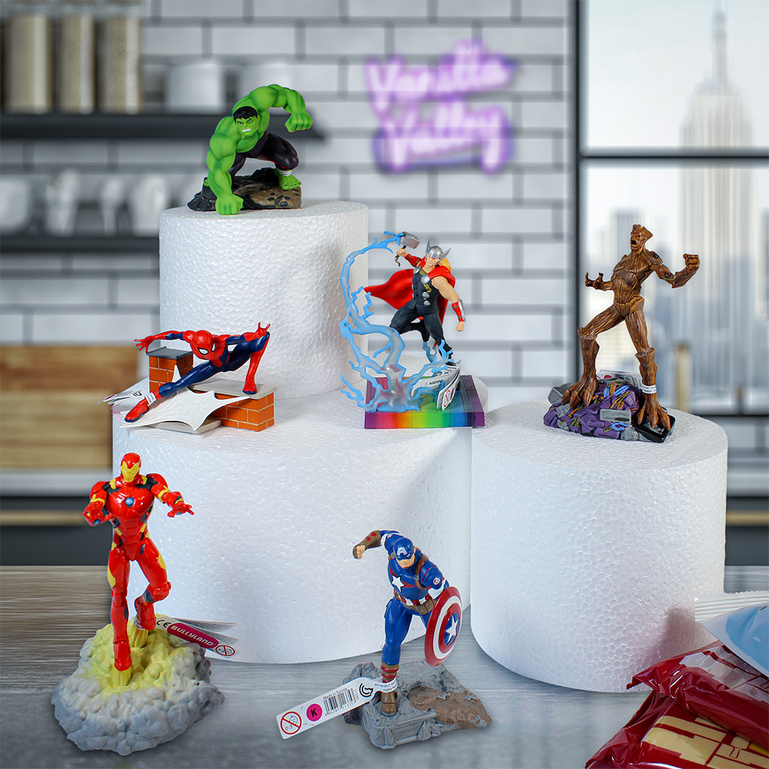 Captain America Marvel Cake Topper Decoration
