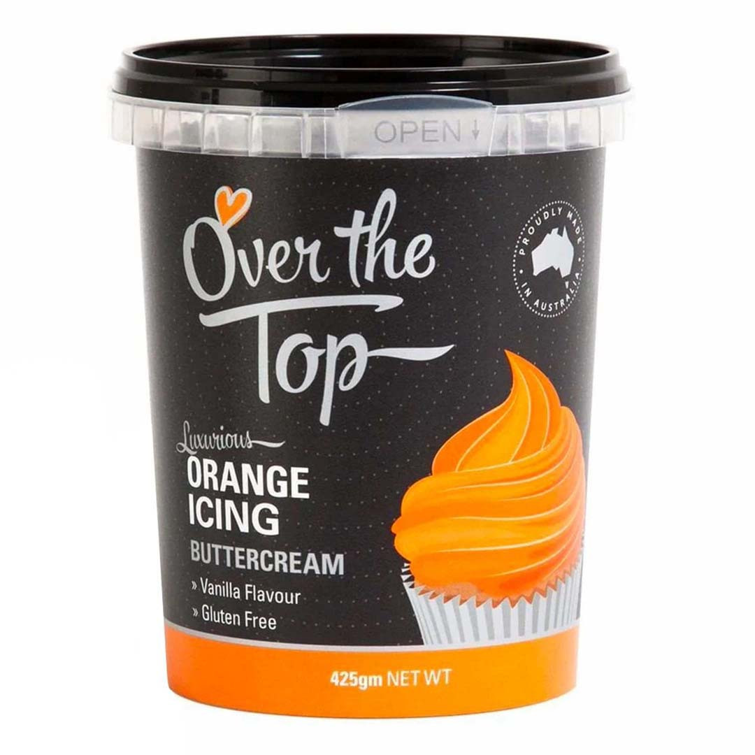 Over the Top Buttercream - Orange 425g