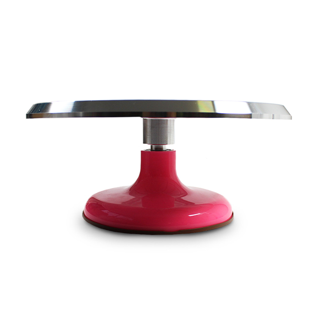 Pink Aluminium Turntable 30cmX13cm