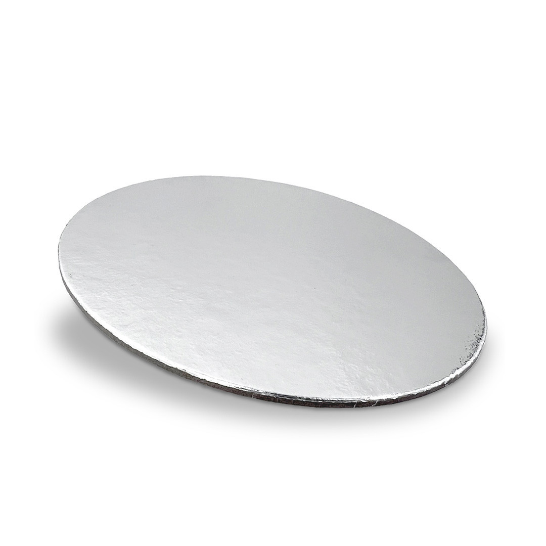 6" Round Single Thick Cut Edge Cake Card - Box of 100