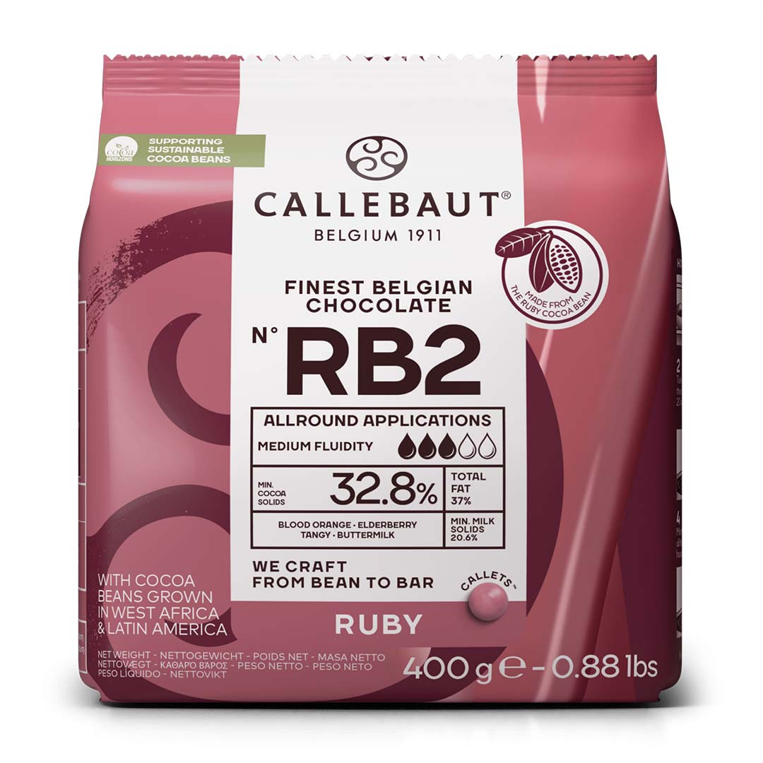 Callebaut Chocolate Callets 400g - Ruby