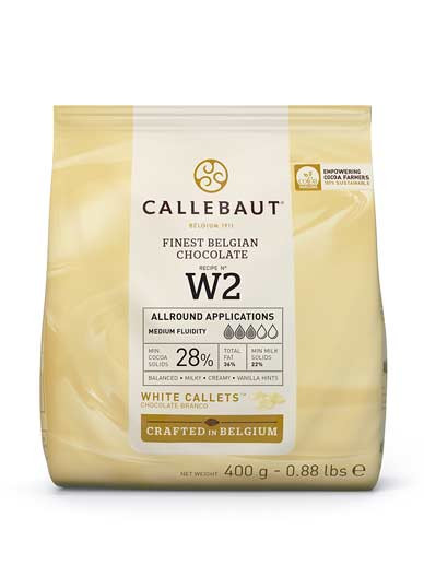 Callebaut Chocolate Callets 400g - White