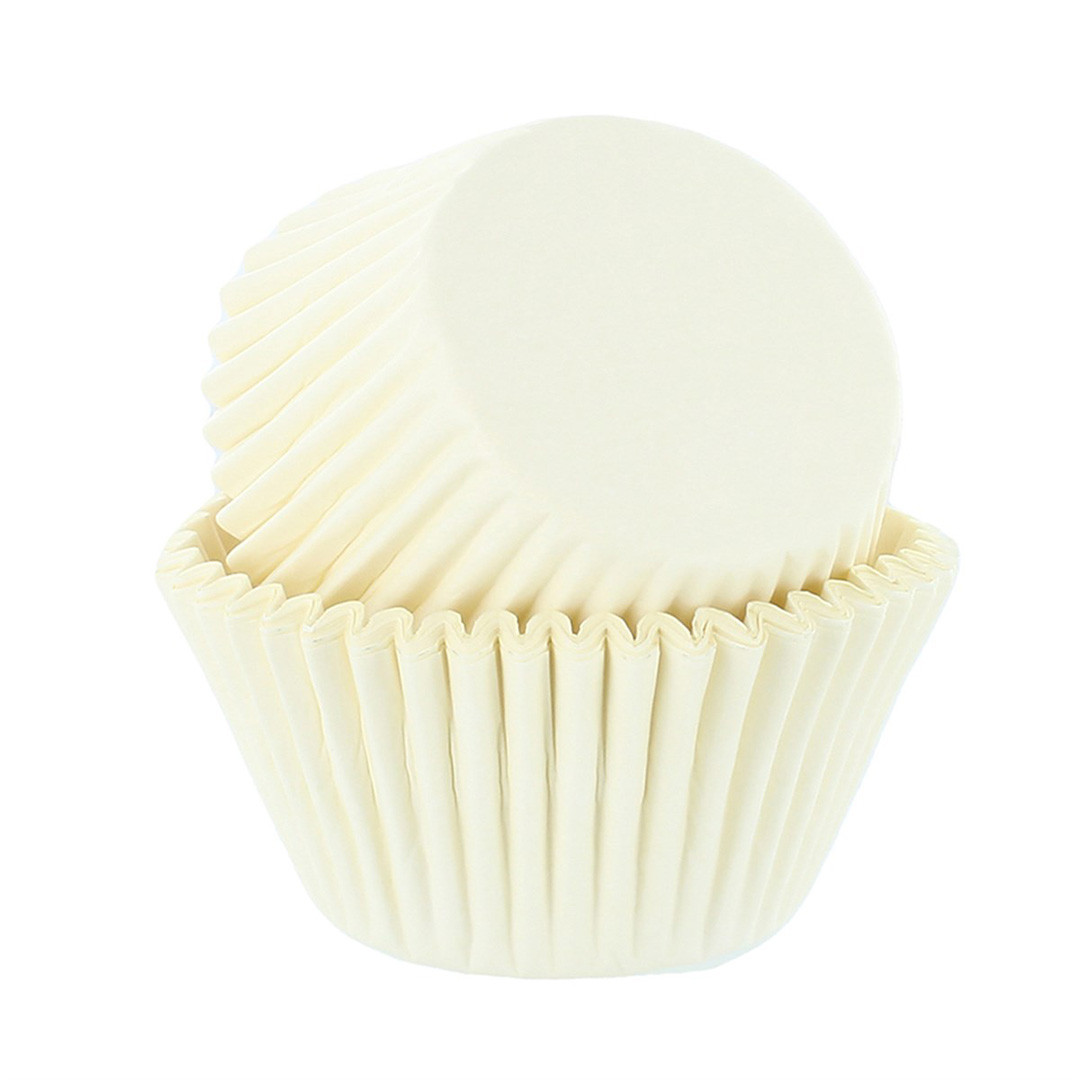 IVORY Cupcake Cases - Pack of 250