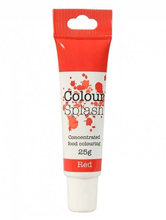 Red Colour Splash Food Colour