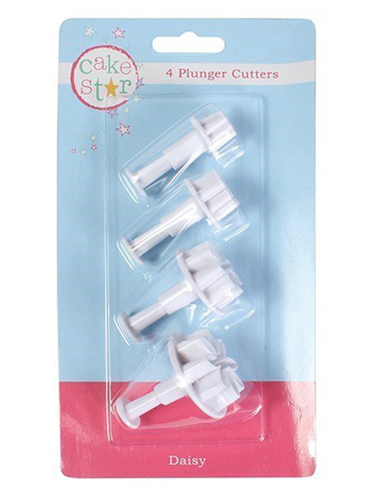 Cake Star Plunger Daisy Cutters Set of 4