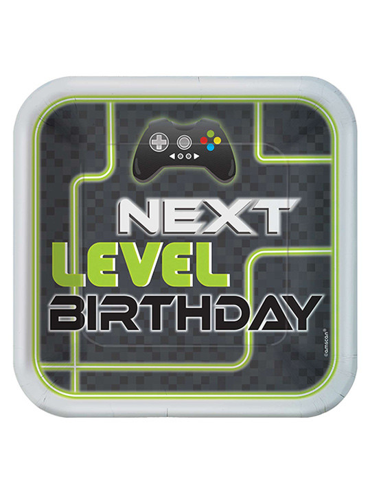 Level Up Paper Plates