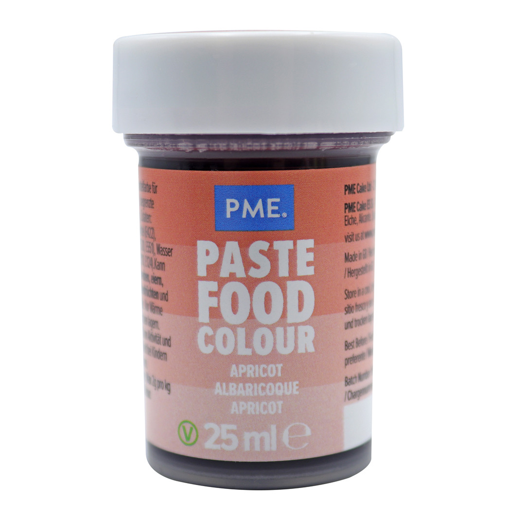 PME Paste Food Colour - Apricot Crush