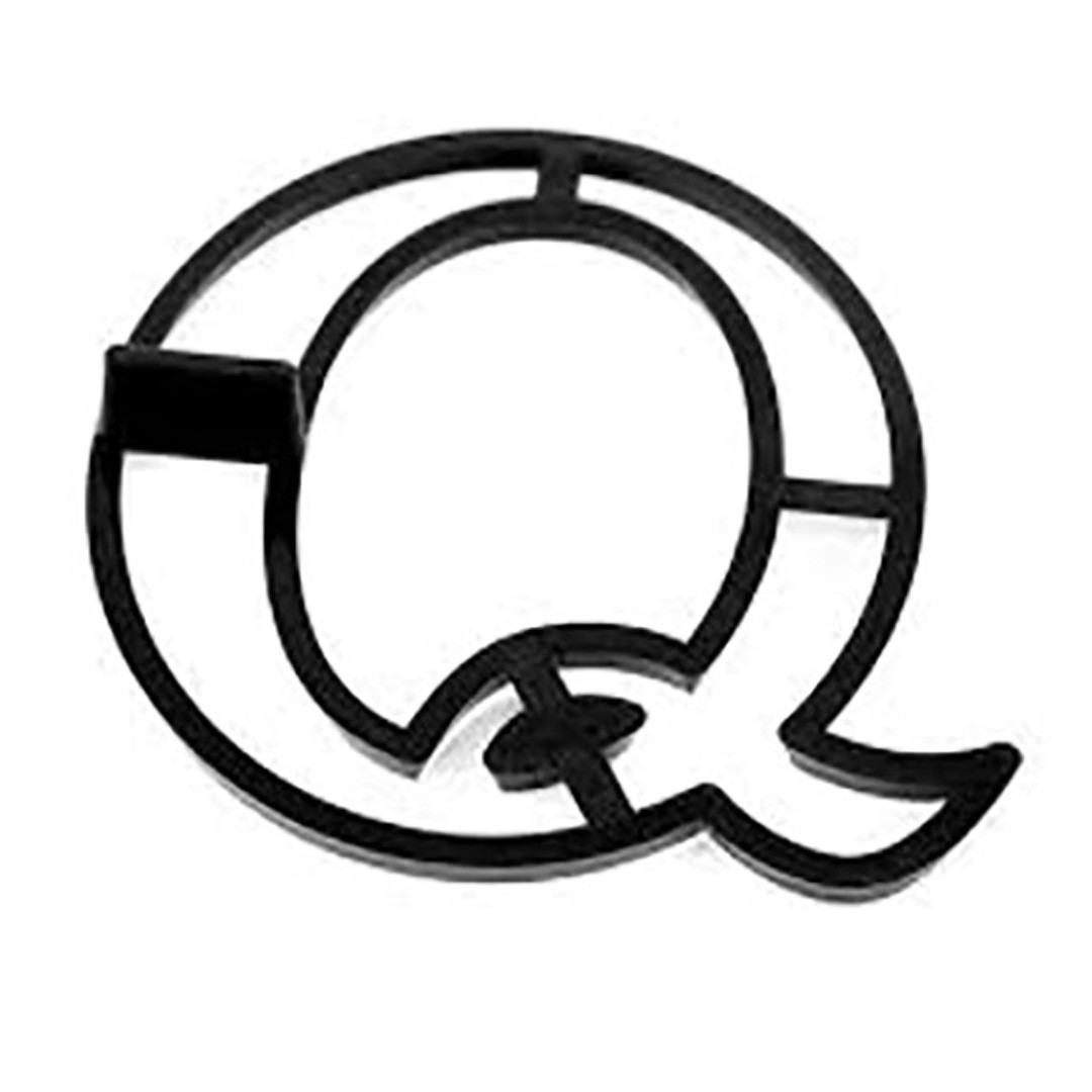 Extra Large Letter Q Cutter by Patchwork Cutters
