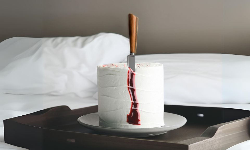 How to Make a “Blank Space” Blood-Filled Cake - The Vanilla Valley