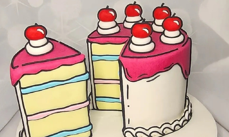 Cartoon Cakes - The Vanilla Valley