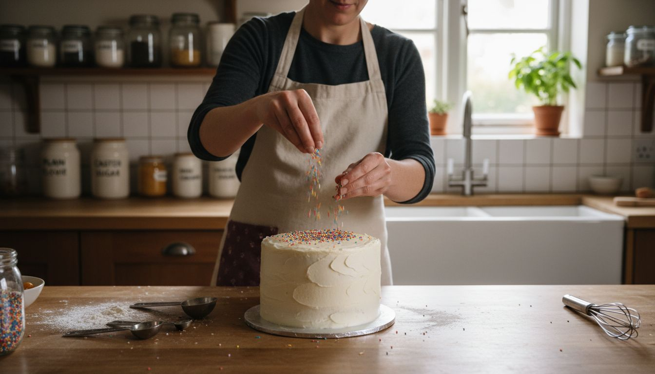 Bake Stable Sprinkles: Lasting Colour for Cakes - The Vanilla Valley