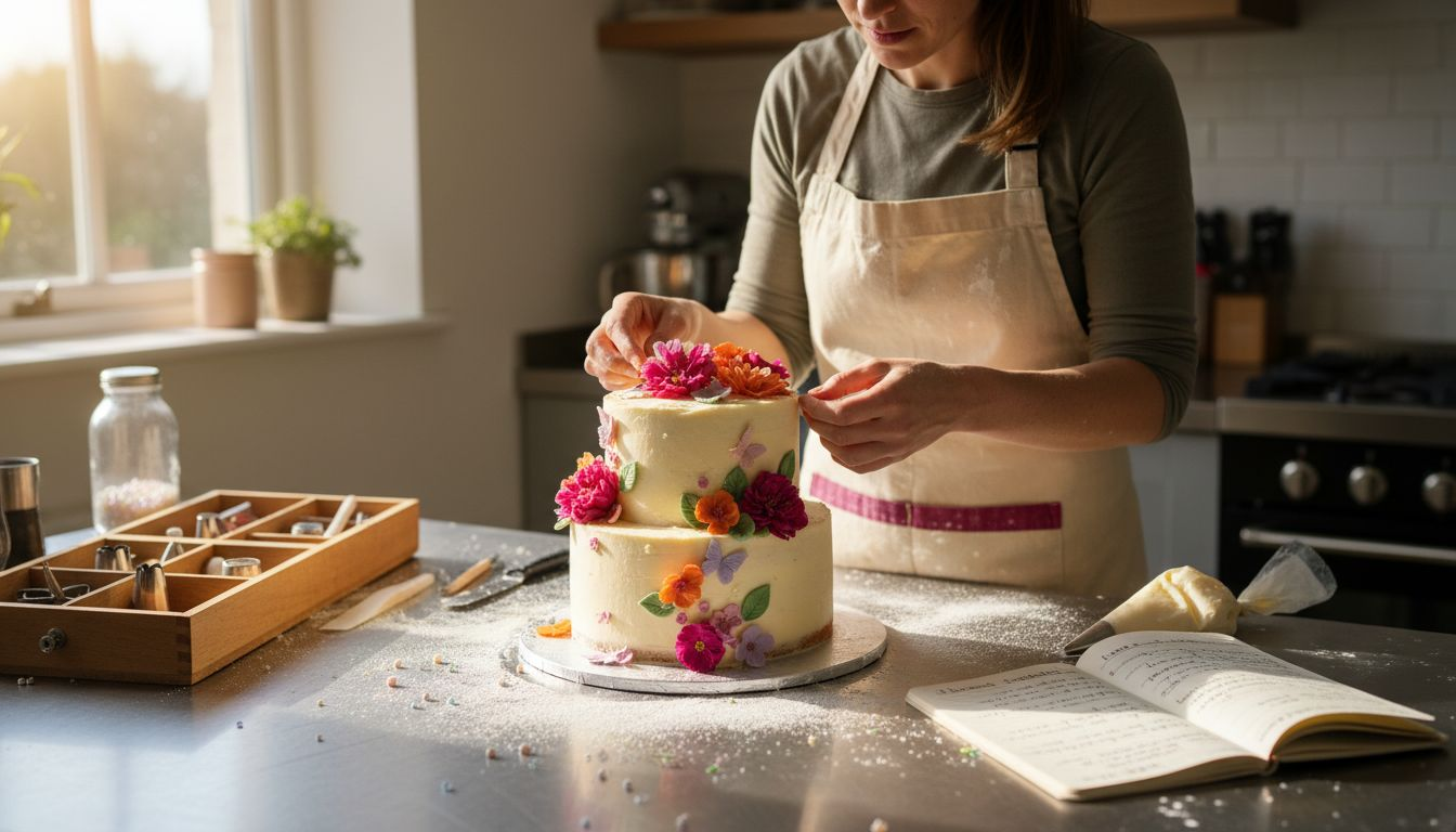 Make Edible Decorations Last Longer for Stunning Cakes - The Vanilla Valley