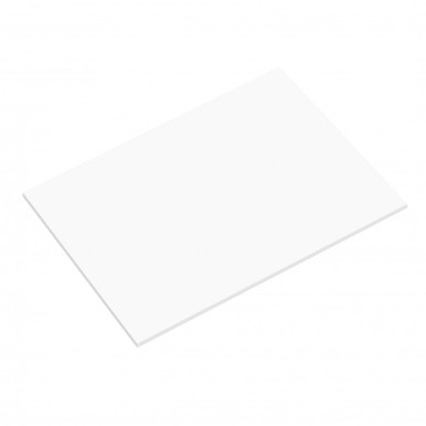 Simply Making 18" x 14" Rectangle Masonite Board - Matt White 5mm