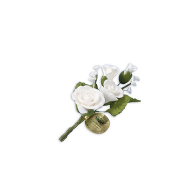 Mini Rose & Forget-me-not Spray