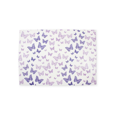 A3 Wafer Paper - Butterflies - Purple