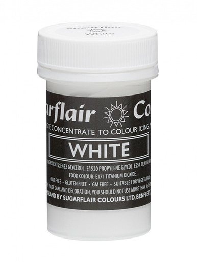 Sugarflair White Pastel Paste