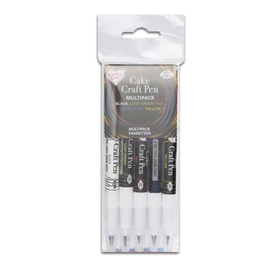 Rainbow Dust Cake Craft Pens MultiPack of 5