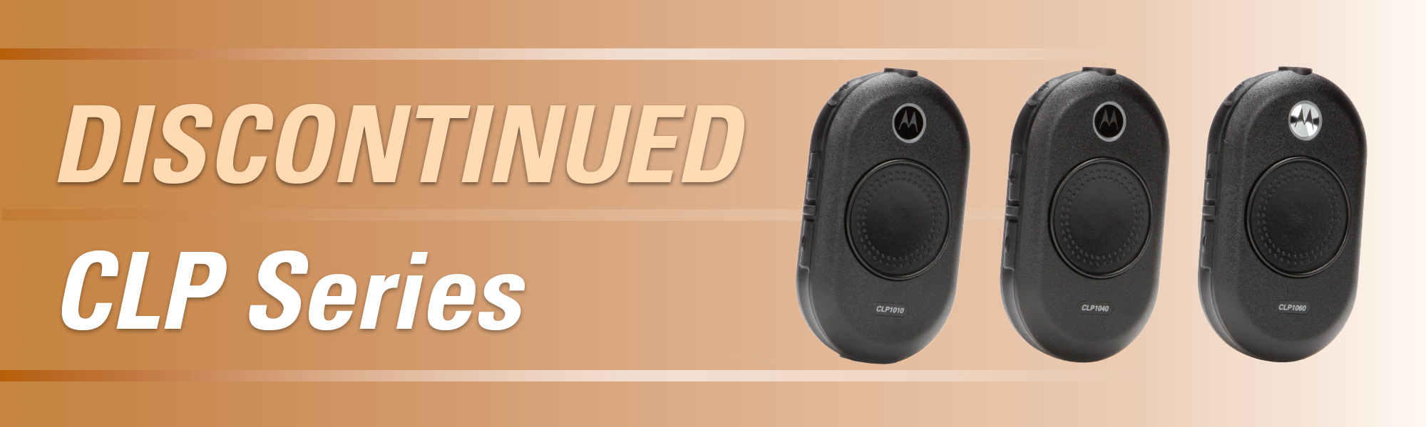 Products - Business Radios - CLP Series - ACS