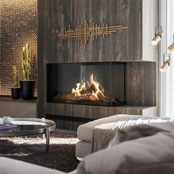 Dimplex Faber e-MatriX Right Facing 2-Sided 32x26 Electric Fireplace