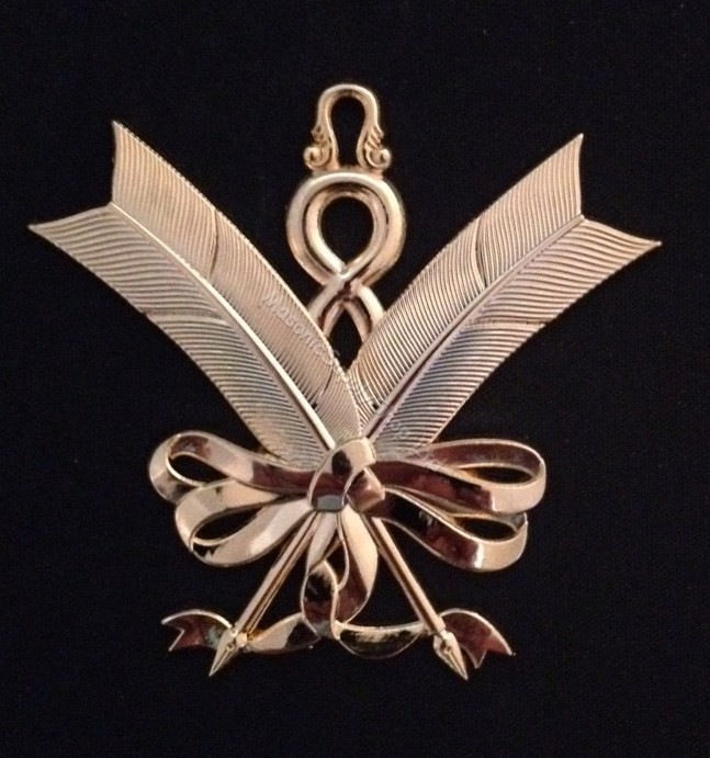 Masonic officers jewel