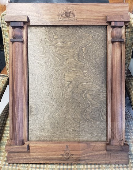 Masonic Certificate Frame