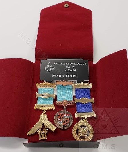 Masonic jewel wallet