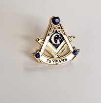 Masonic 70 Year Membership Lapel Pin