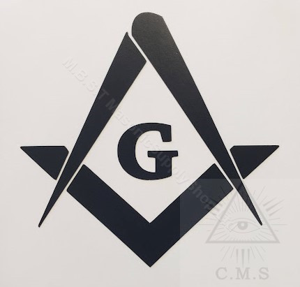 Masonic Car Decal