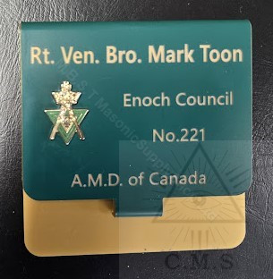 Masonic Name Tag Custom: Masonic Supply Shop (Freemason Store)