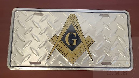 Masonic License Plates Covers