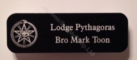 Masonic Name Tag Custom: Masonic Supply Shop (Freemason Store)