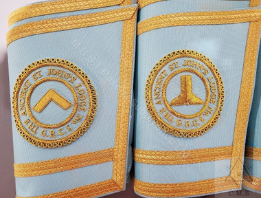 masonic gauntlets, cuffs