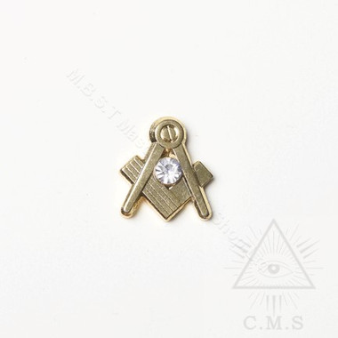 Square and Compass with G and Jewels Pin: Masonic Supply Shop ...