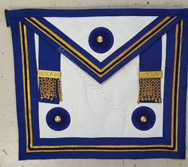Bi- Centennial MM Apron Royal Blue - Masonic Supply Shop Canada
