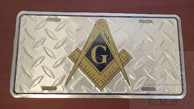 Masonic License Plates Covers