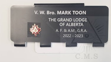 Masonic Name Tag Custom: Masonic Supply Shop (Freemason Store)