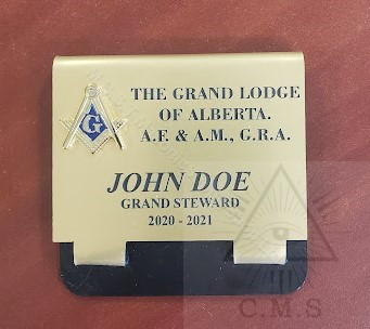 Masonic Name Tag Custom: Masonic Supply Shop (Freemason Store)