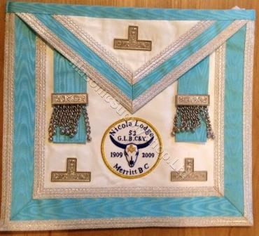 Custom Masonic Apron