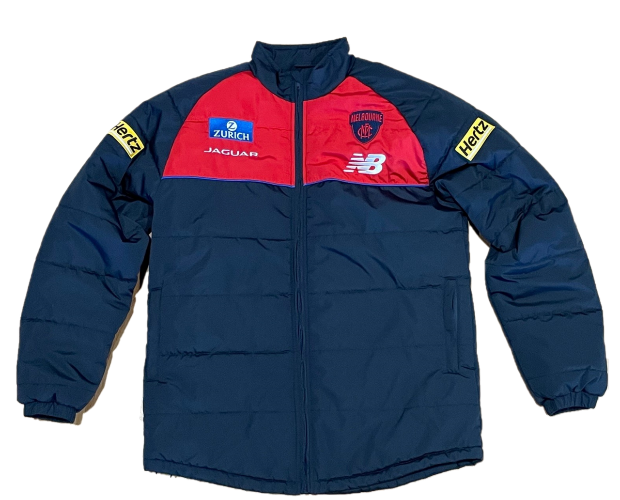 Melbourne Demons NB 2023 Adult Elite Puffer Jacket - Melbourne Football ...