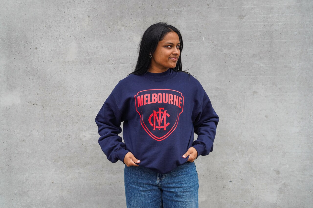 Melbourne Demons Basic Logo Crew - Melbourne Football Club