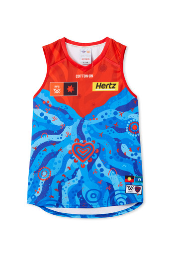 Melbourne Demons AFLW S9 Indigenous Guernsey - Melbourne Football Club