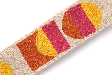 Pop Art Border Trim by Kit Kemp | Christopher Farr Cloth