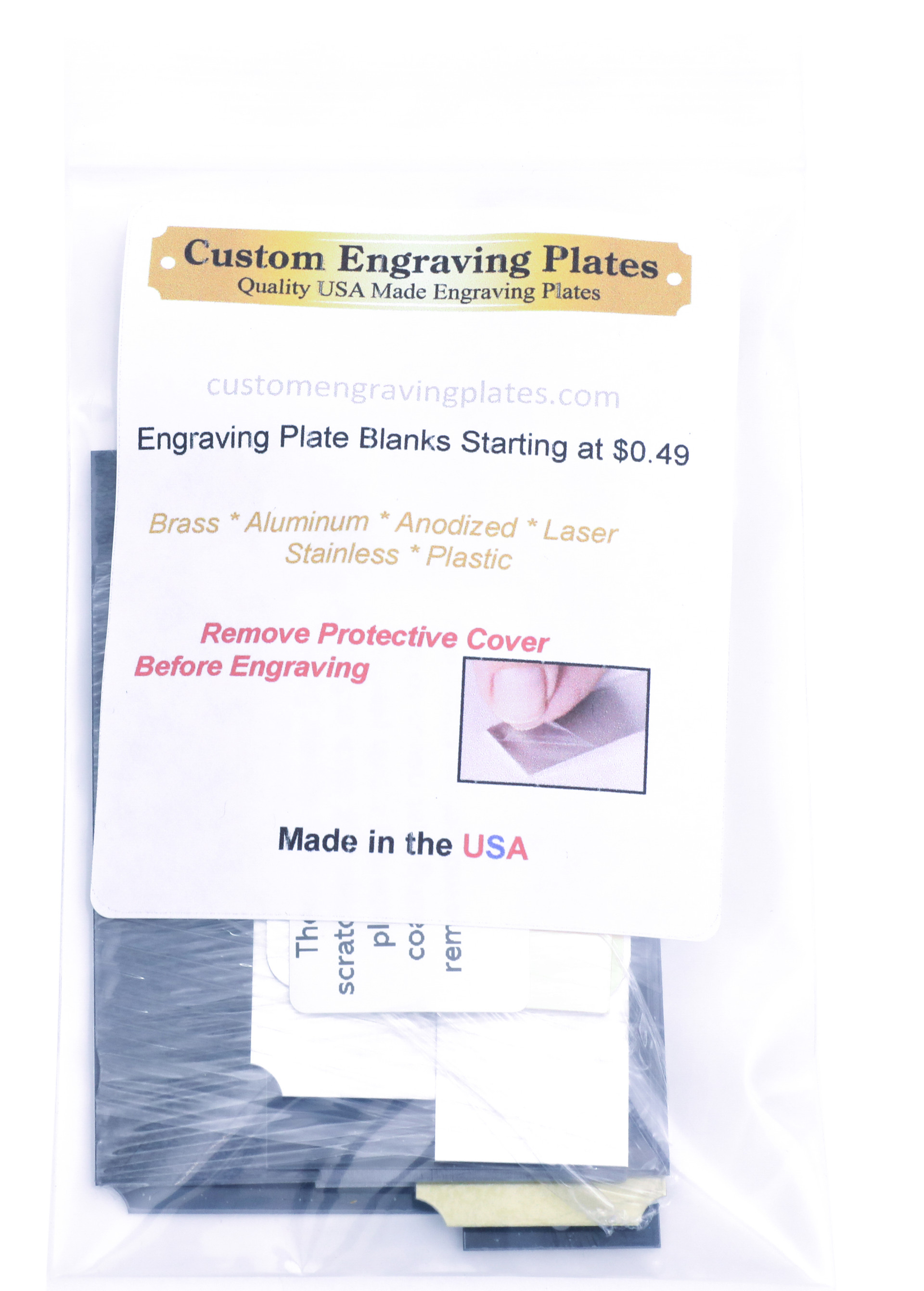 Blank Laser Engraving Plates | Custom Made USA | Wholesale Laser ...