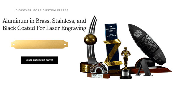 Custom Engraving Plates | Made in USA | Wholesale Brass & Aluminum ...